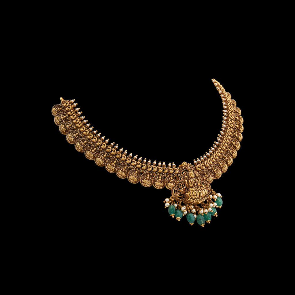 SPLENDOR GOLD NECKLACE - Navrathan